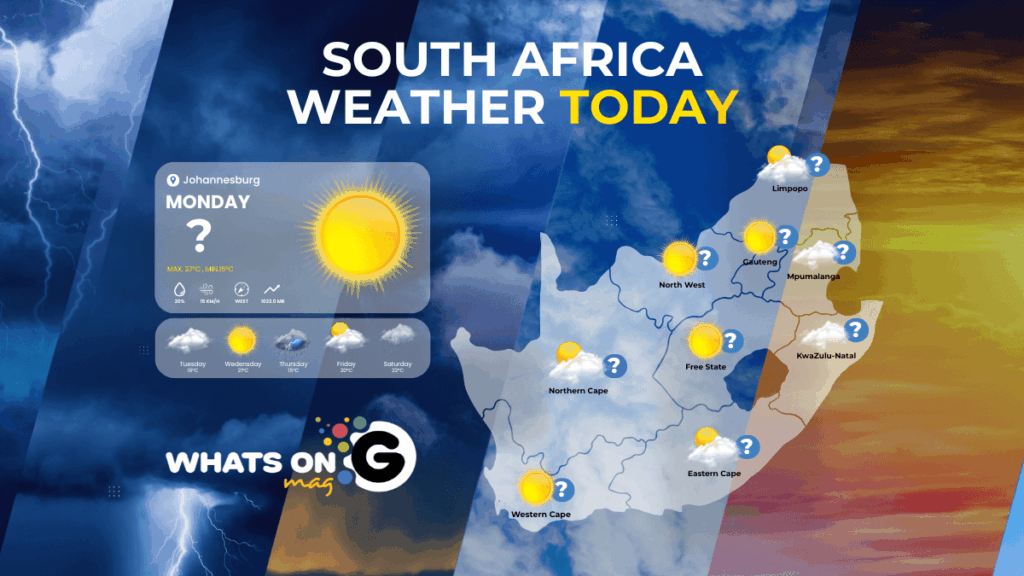 Today's Weather Forecast - 13 October 2025 - Whats on G