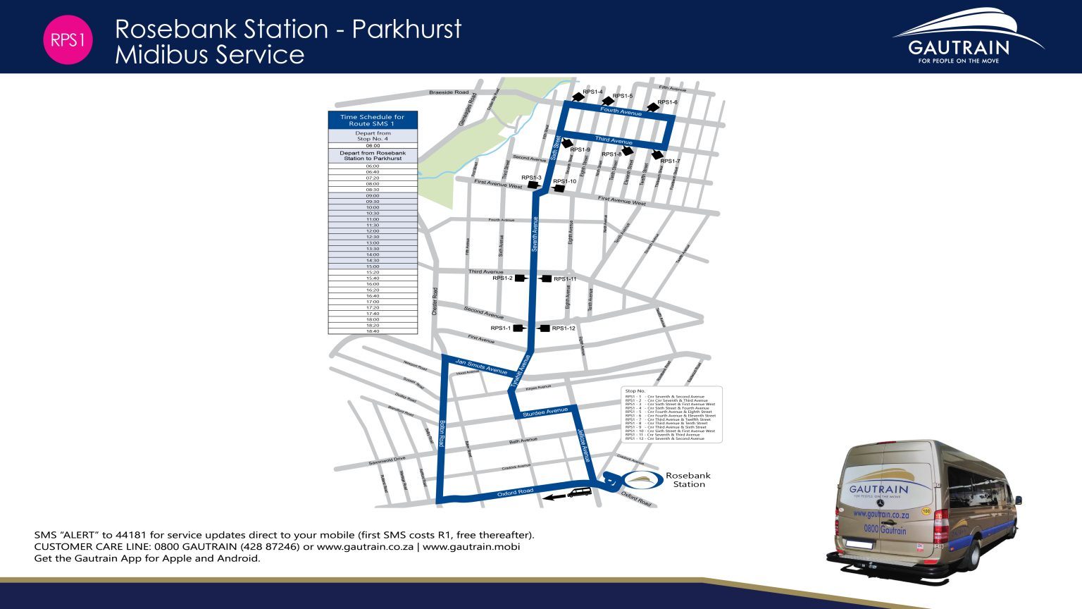 New Gautrain Midibus Routes Now Serving Parkhurst, Summerset and ...