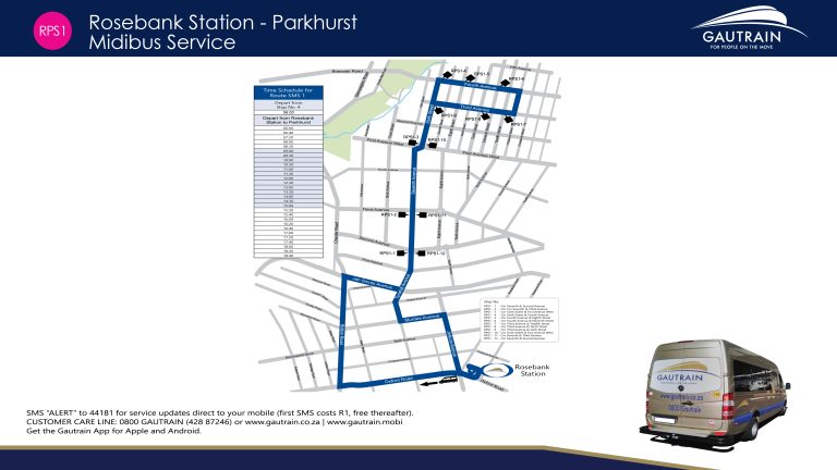 New Gautrain Midibus Routes Now Serving Parkhurst, Summerset and ...