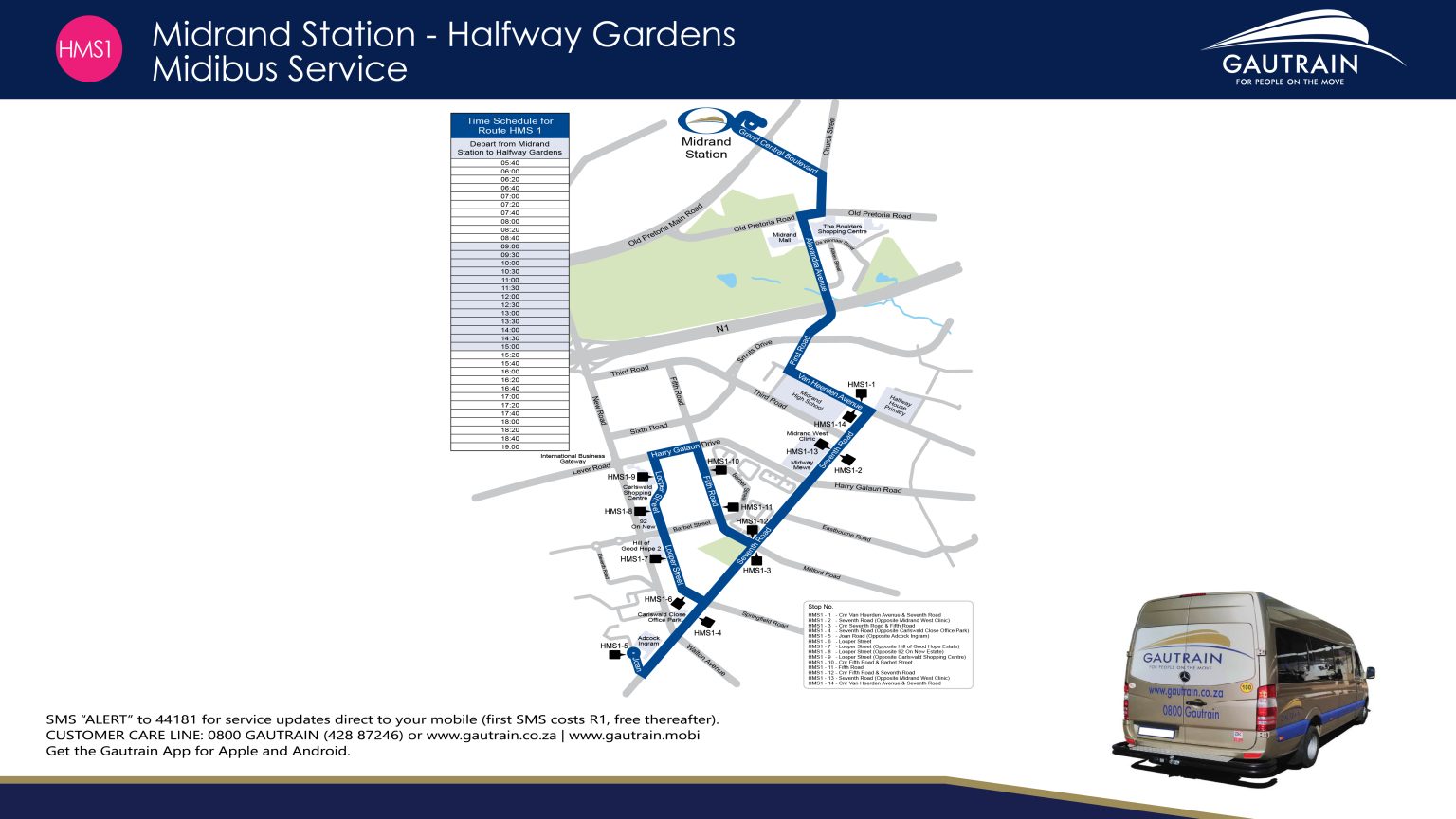 New Gautrain Midibus Routes Now Serving Parkhurst, Summerset and ...